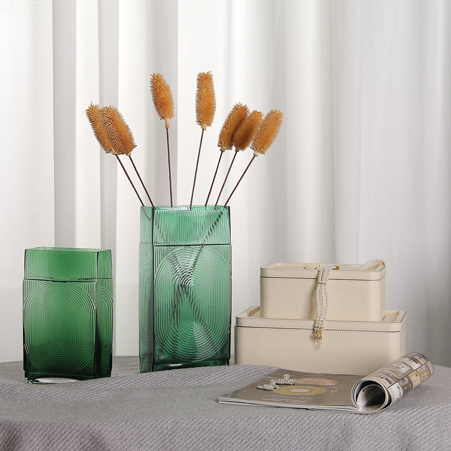 Ornamental Glass Vase – Celeste Home Fashion
